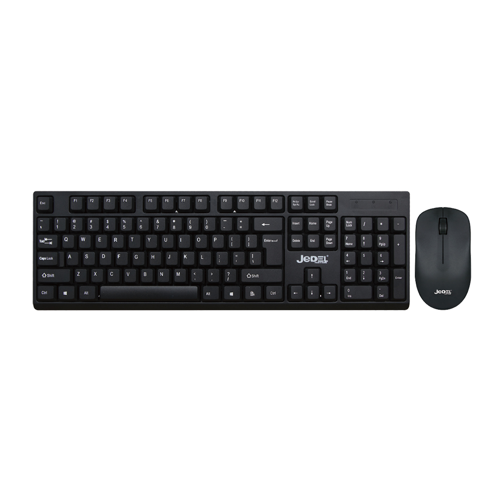 Tastatura bezicna i mis bezicni WS732 crna JEDEL (MS)
