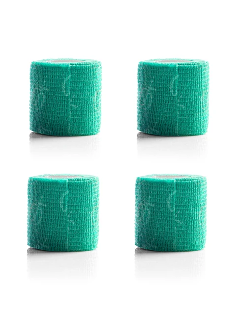Phi self-adhesive grip tape green - 4 pcs