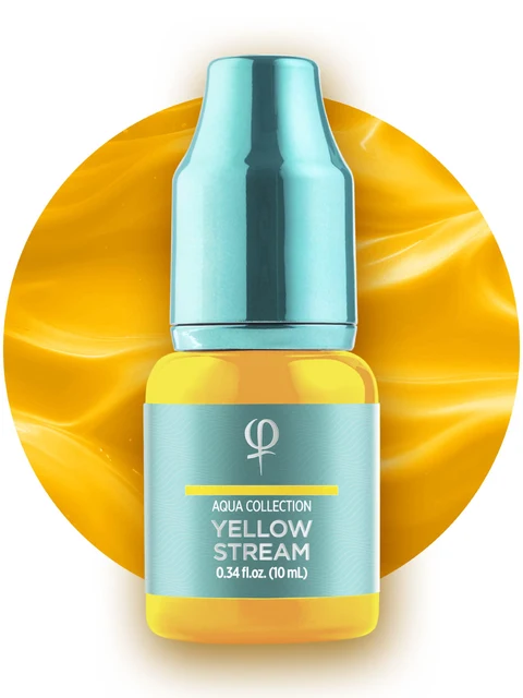 Yellow Stream PMU pigment 10ml- Correction color