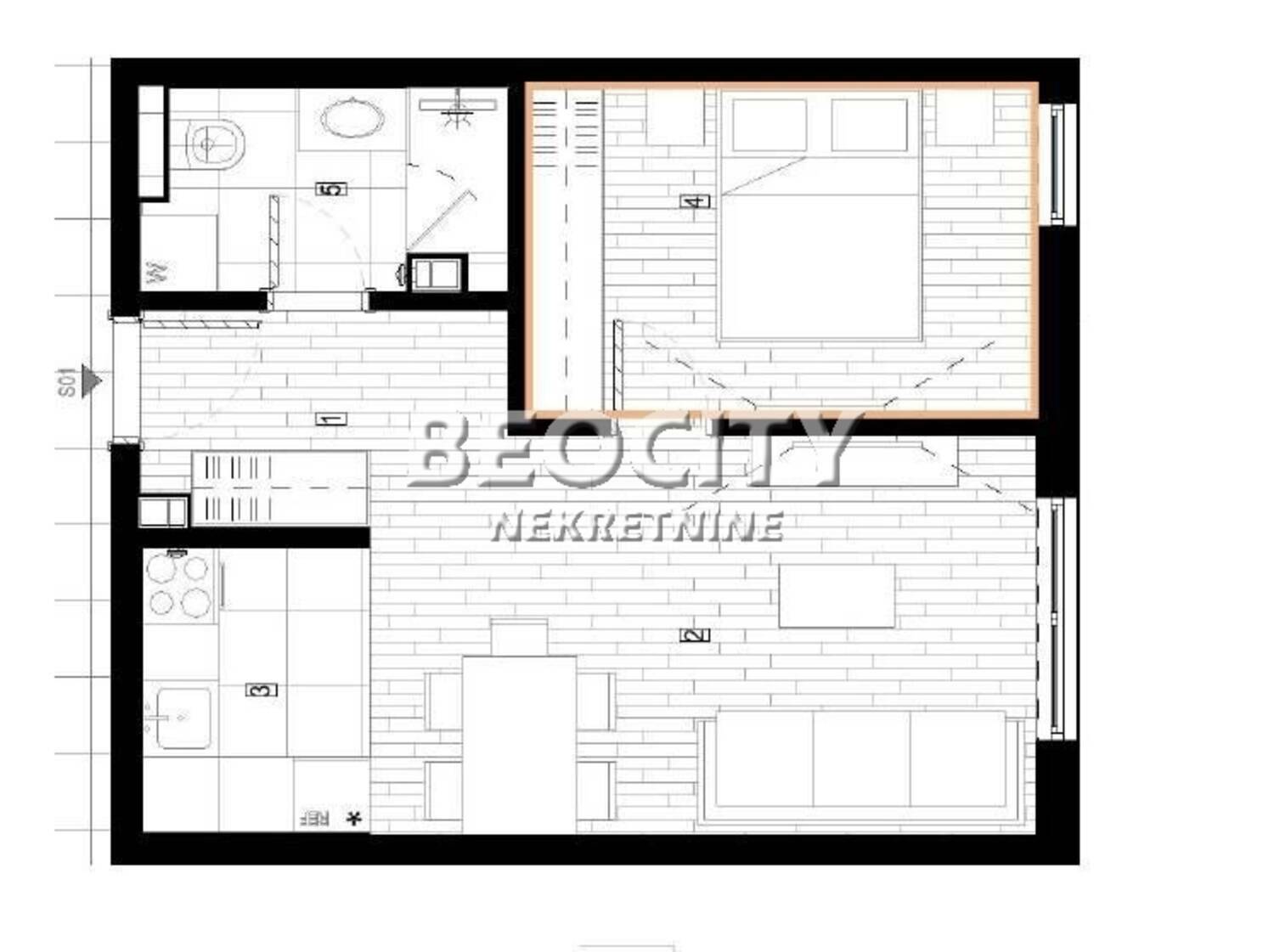 Dvosoban stan, Beograd - Radiofar | Prodaja · 39m² · 72.150€