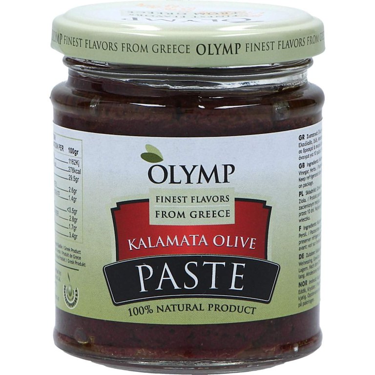 Olymp pasta od kalamon maslina 180g olymp