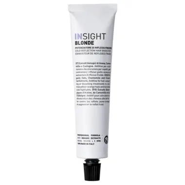 INSIGHT
Dodatak farbi za neutralisanje žutih i narandžastih tonova na kosi - Blonde 60 ml