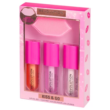 MAKEUP REVOLUTION
Set za negu usana MAKEUP REVOLUTION Kiss & Go Glaze