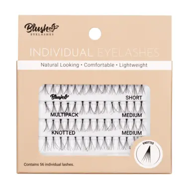 BLUSH
Set individualnih trepavica - Natural Multipack Knotted
