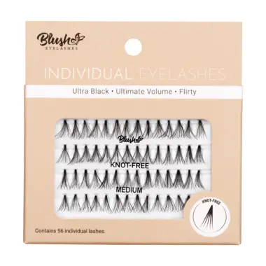 BLUSH
Individualne trepavice bez čvorića - Ultra Black 554