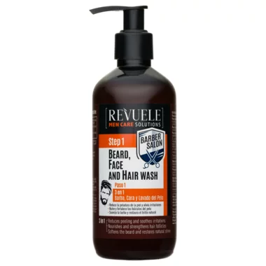 REVUELE
Gel šampon 3u1 za kosu bradu i lice - Barber Salon