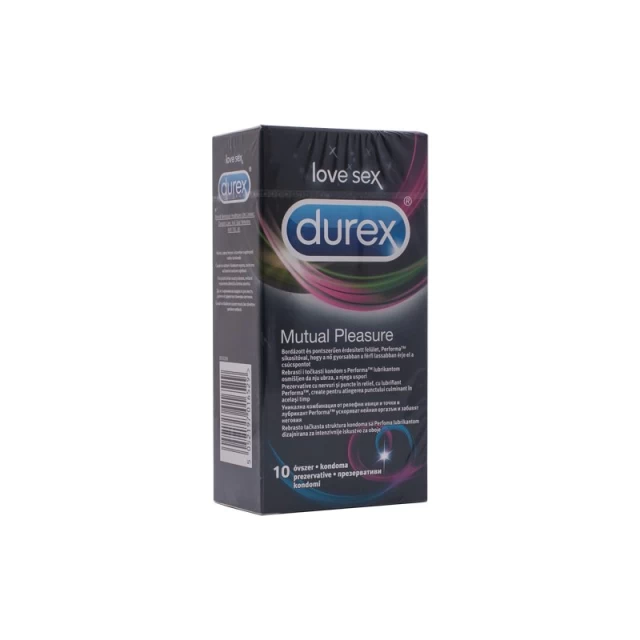 Durex Mutual Pleasure – Kondomi za obostrano uživanje (10 kom)