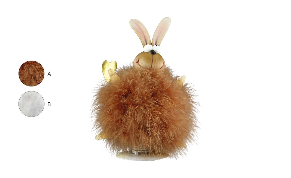Dekoracija Bunny 21cm više vrsta