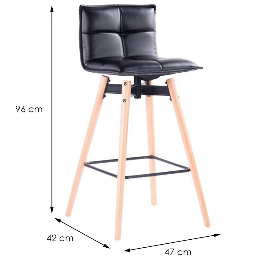 Barska stolica DM291 crna