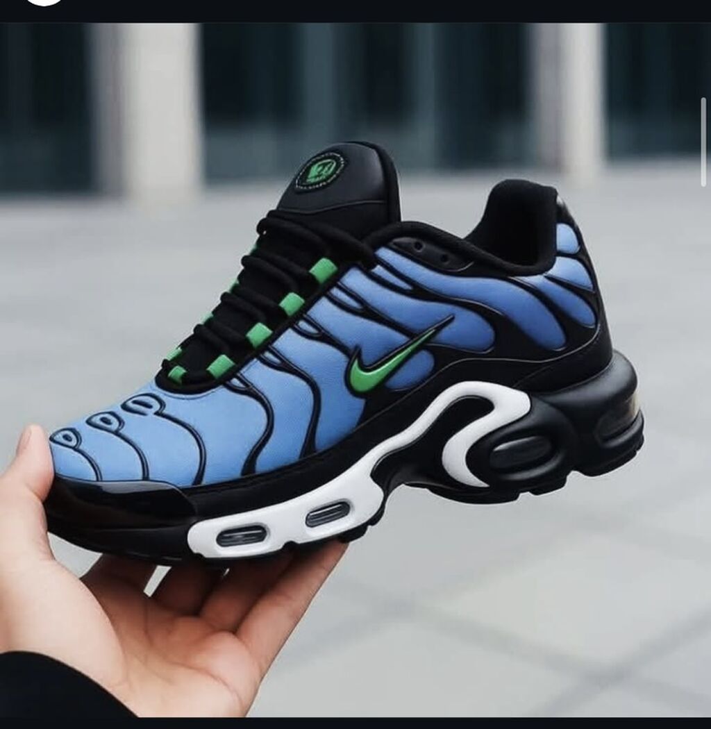 Patike Nike Air Max Plus (TN) - Boja: plava gornjište sa crnim