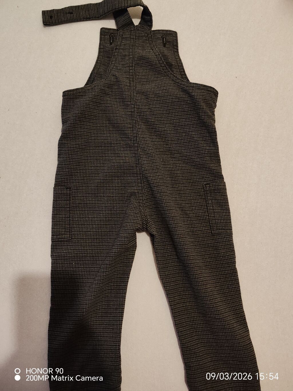 Vel. 80 Dečje pantalone-tregeri (kombinezon) - Model: dugački