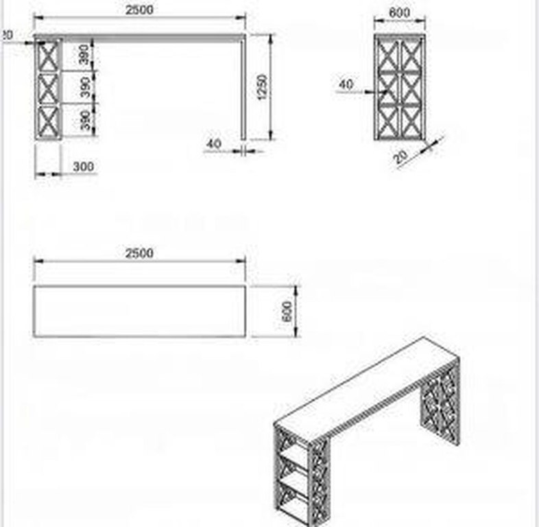 STO VISOKO SEDENJE | Izrada nameštaja po meri Drvo&metal