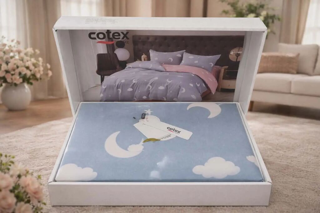 Cotex Home posteljina sa 2 lica– set premium pamučne posteljine u