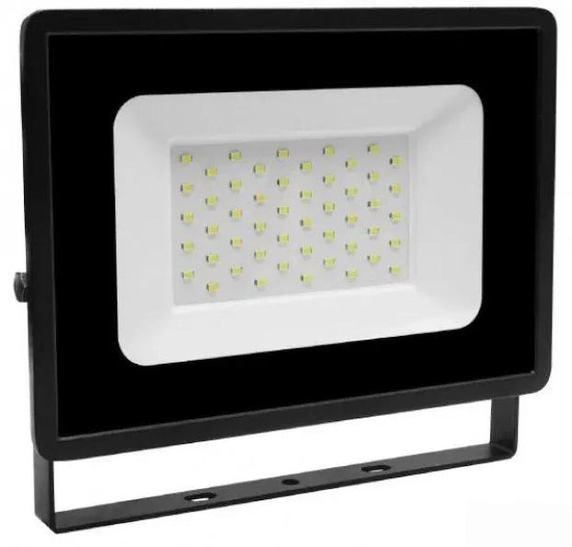 LED reflektor POWER ZUM – 50W, IP65, crni - Snaga: 50 W - Svetlosni