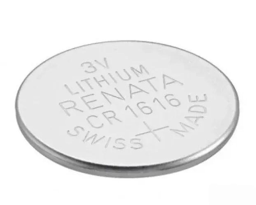 Renata CR1616 litijumska dugmasta baterija – 3V - Tip: CR1616 (dugme