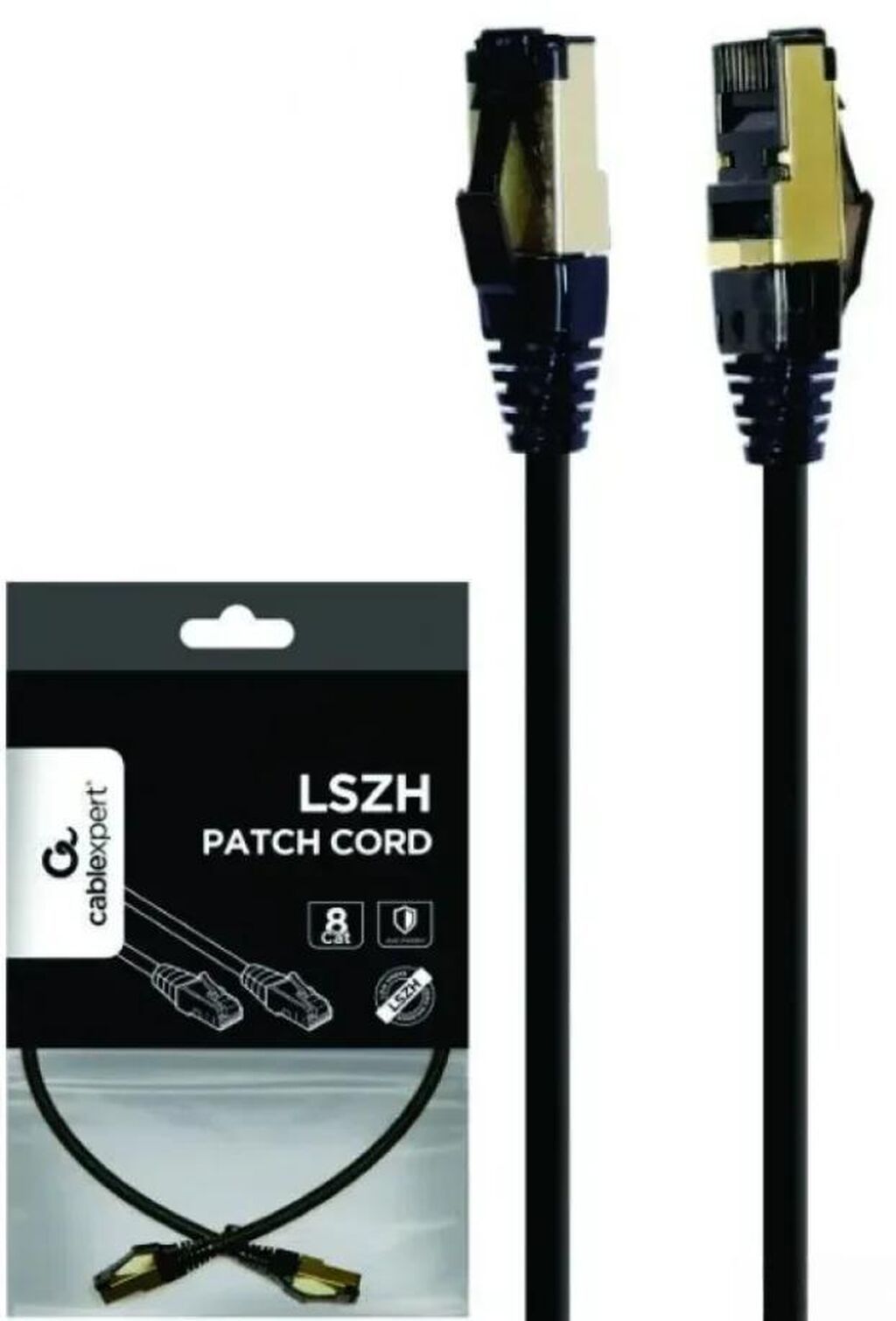 CABLEXPERT LSZH Patch Cord – mrežni kabl Cat8 - Tip: Ethernet patch