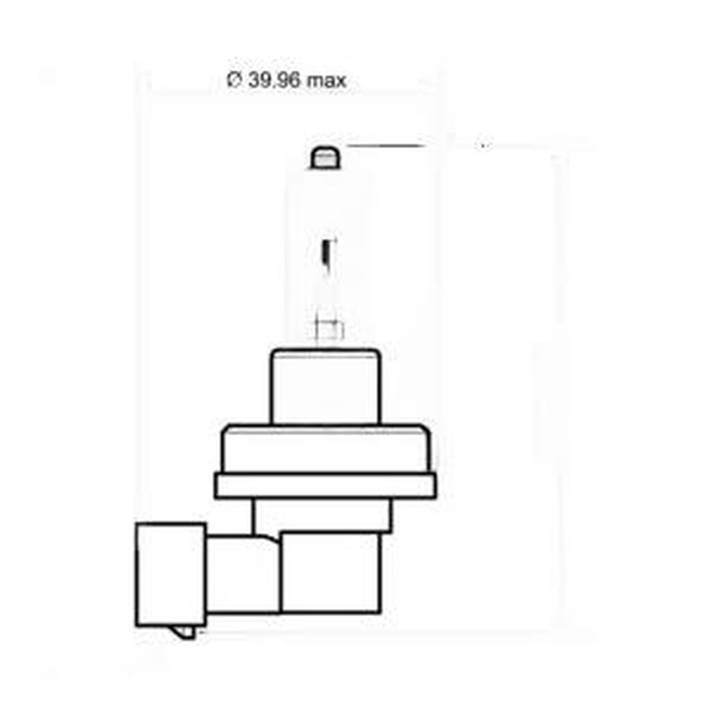 Halogena automobilska sijalica H8 - Tip grla: H8 (PGJ19-1), ugaoni