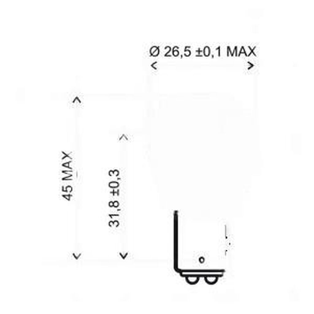 Auto sijalica P21W – bajonet postolje BA15s - Tip: halogena/žarna nit