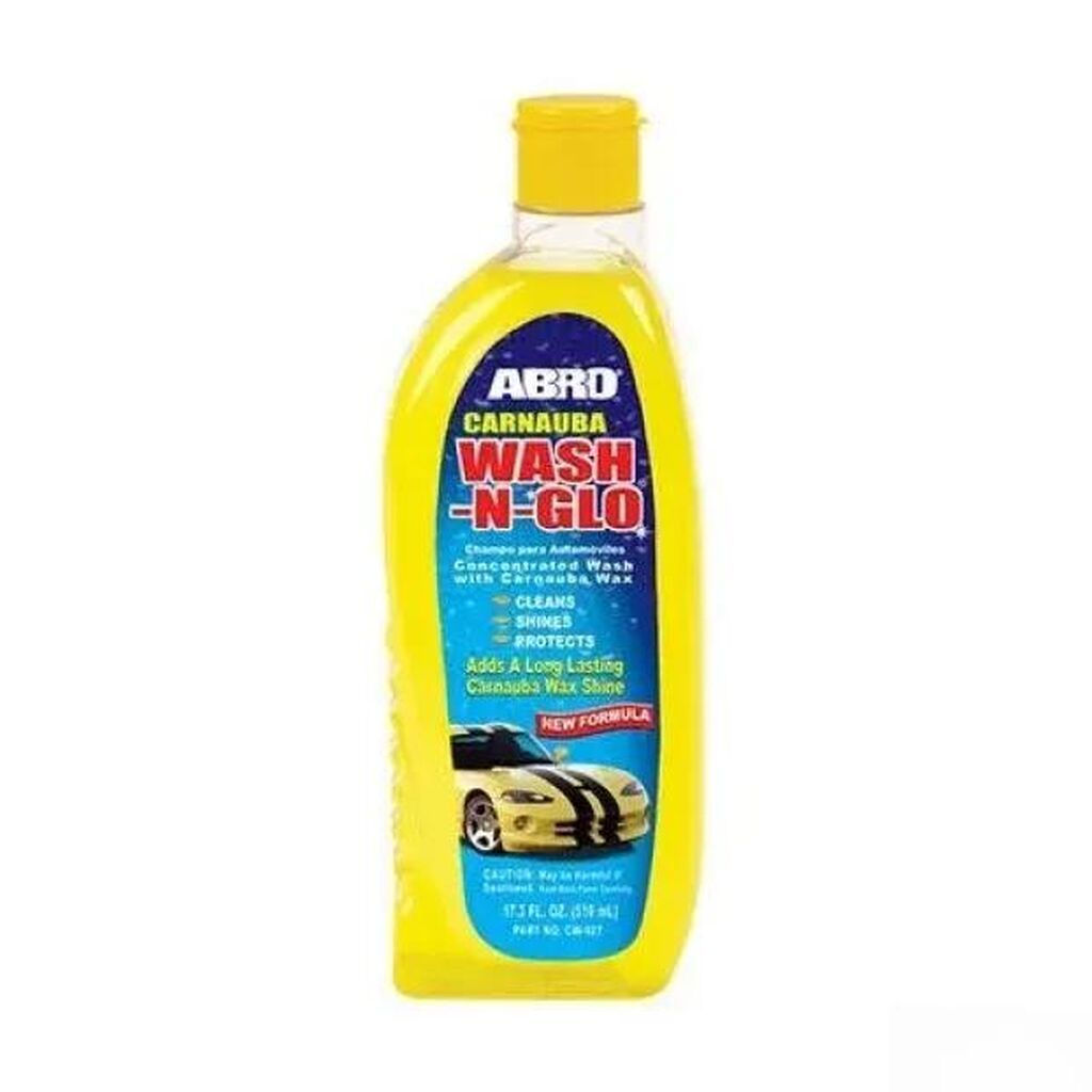 ABRO Carnauba Wash-N-Glo – koncentrisani šampon za pranje automobila