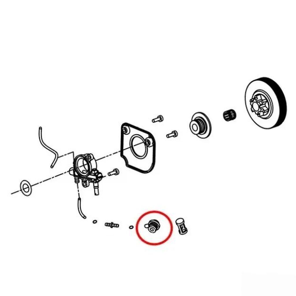 Set za odzračivanje karburatora – komplet crevo + filter + nastavci