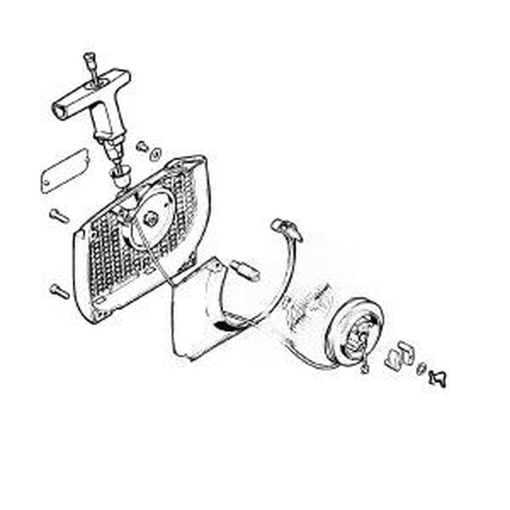 Opruga anlasera (povratna opruga startera) za motorne testere -