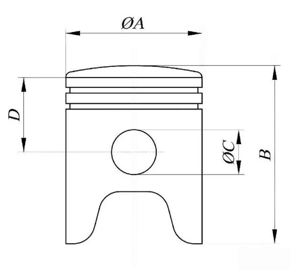 Klip set Meteor – za dvotaktne motore - Proizvođač: Meteor (Italija)