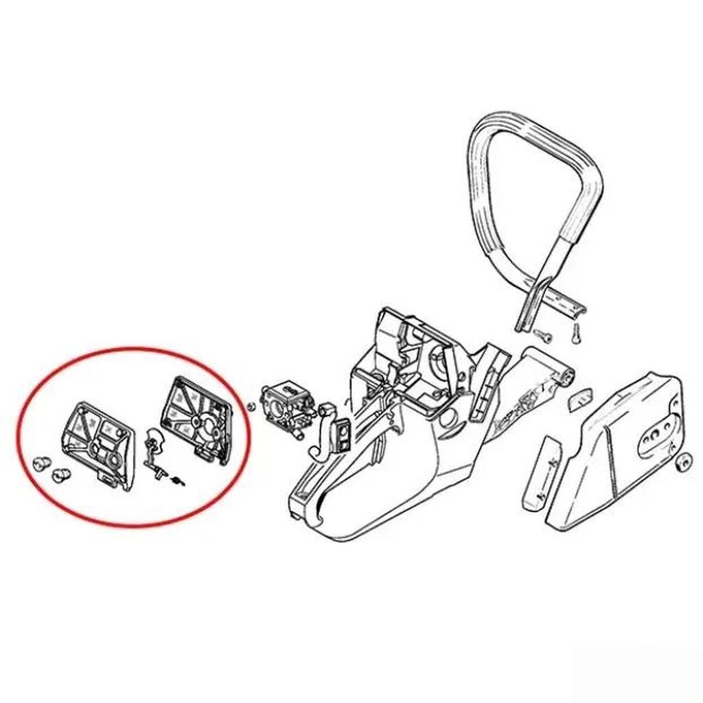 Vazdušni filter za motorne testere – za modele Stihl MS 170, MS 180