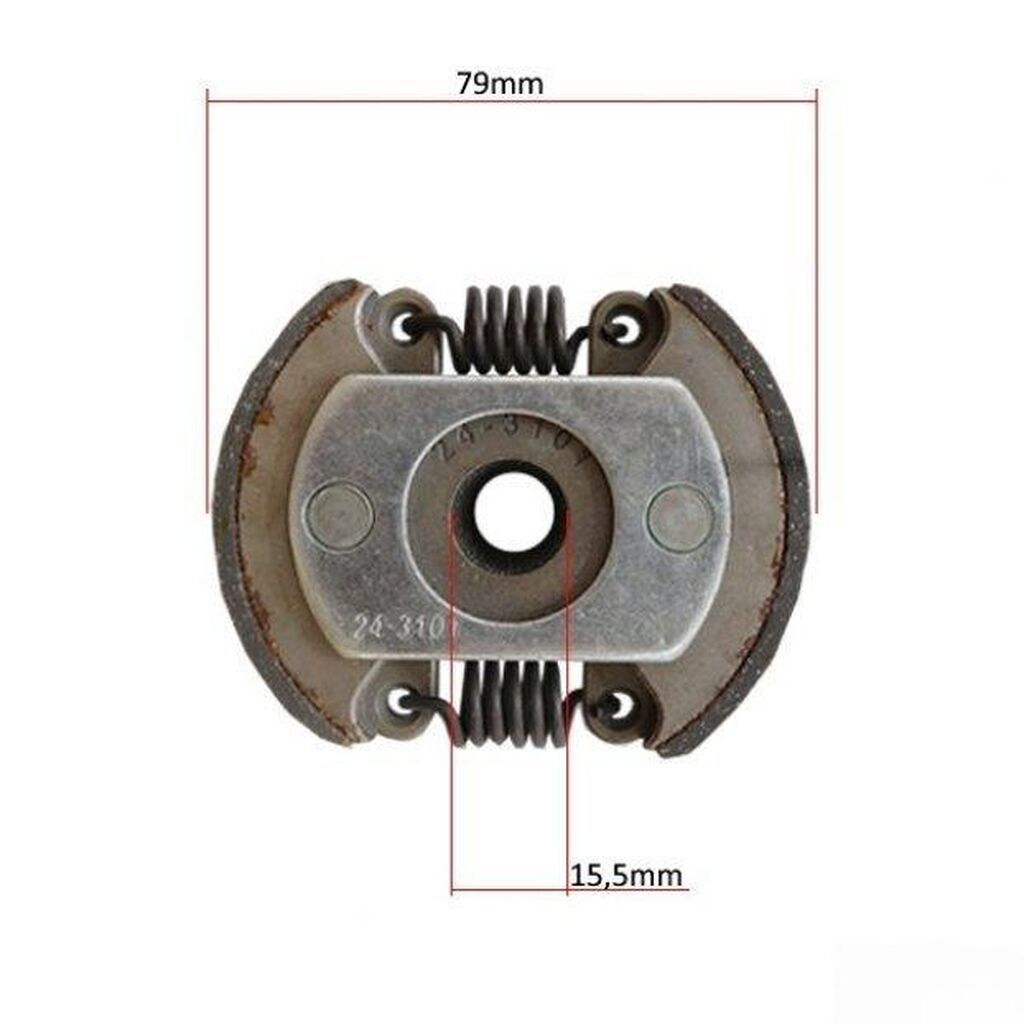 Automatska centrifugalna spojnica za motorne testere/trimer - Tip