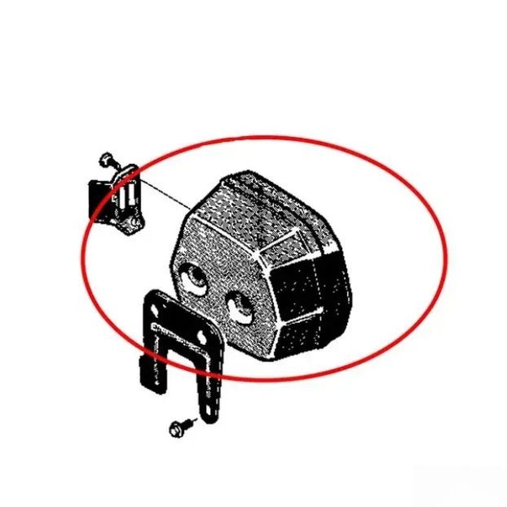 Izduvni lonac (auspuh) za motorne testere – kompatibilan sa STIHL MS