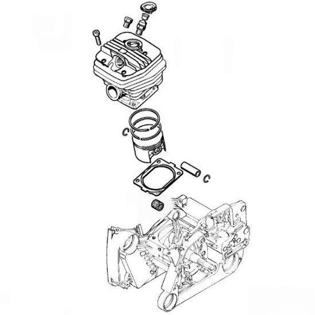 Igličasti ležaj klipa (small end) za motorne testere – OEM zamenski
