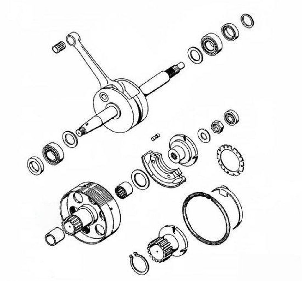 Biksna (bronzana čaura) za radilicu – samopodmazujuća čaura za klizne