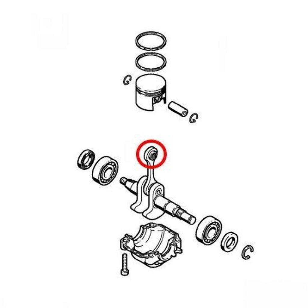 Igličasti ležaj INA HK 0810 je komponenta namenjena za upotrebu u