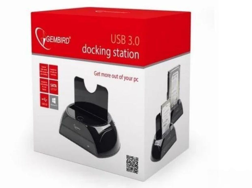 Gembird USB 3.0 Docking Station za HDD/SSD - Dock za brzu i