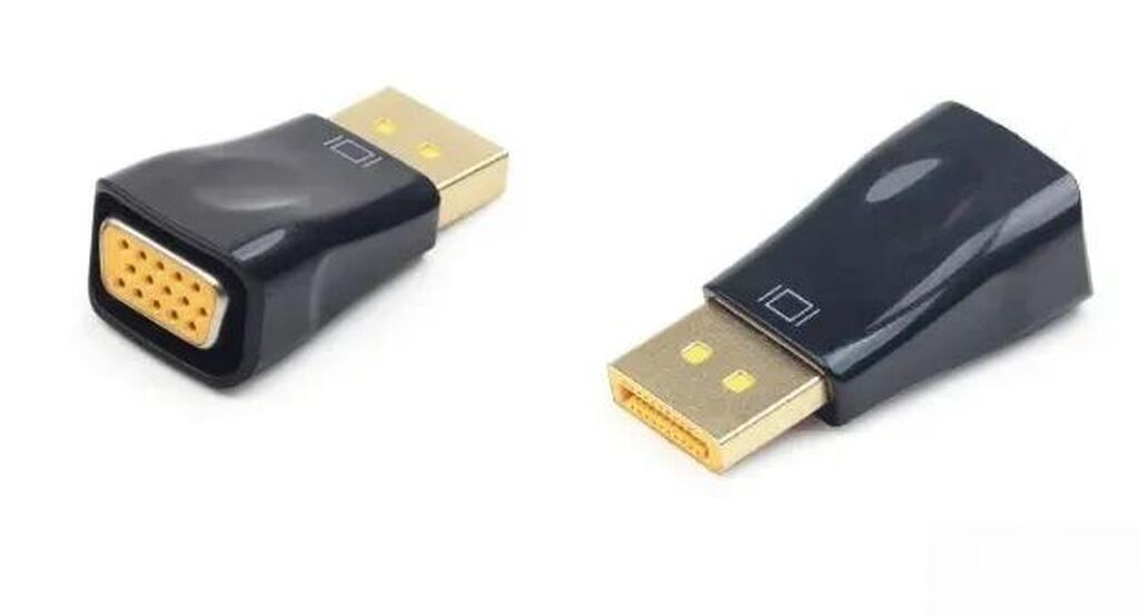 USB na VGA mini adapter - Tip: USB-A muški na VGA ženski konverter -
