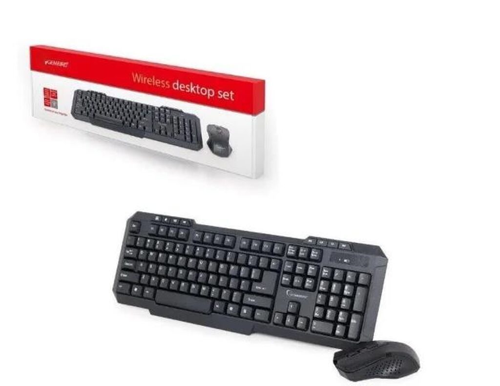 Bežični desktop set – tastatura i miš - Komplet: bežična tastatura