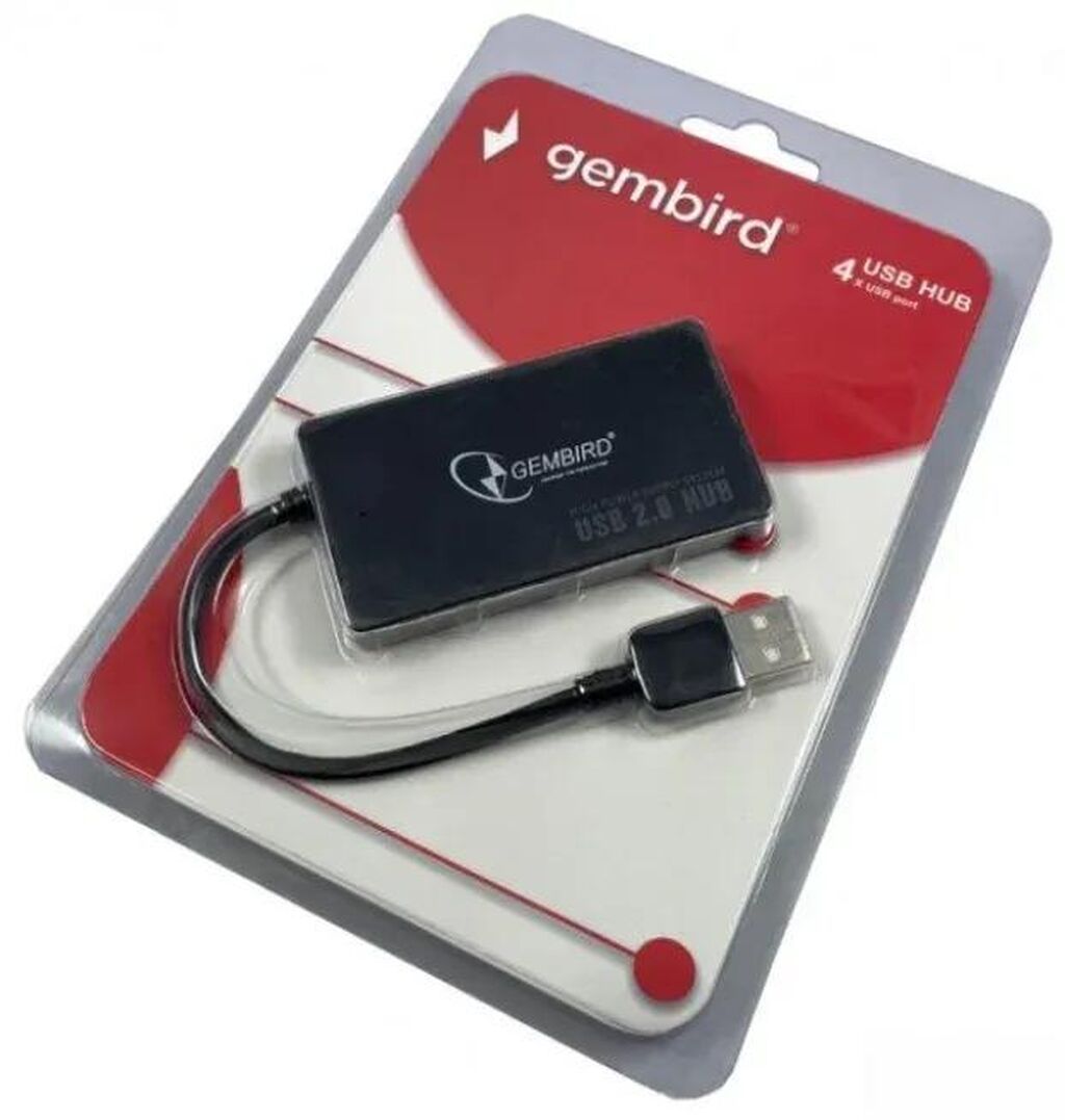 Gembird USB 2.0 hub – 4 porta - USB čvorište sa 4 USB 2.0 Type-A