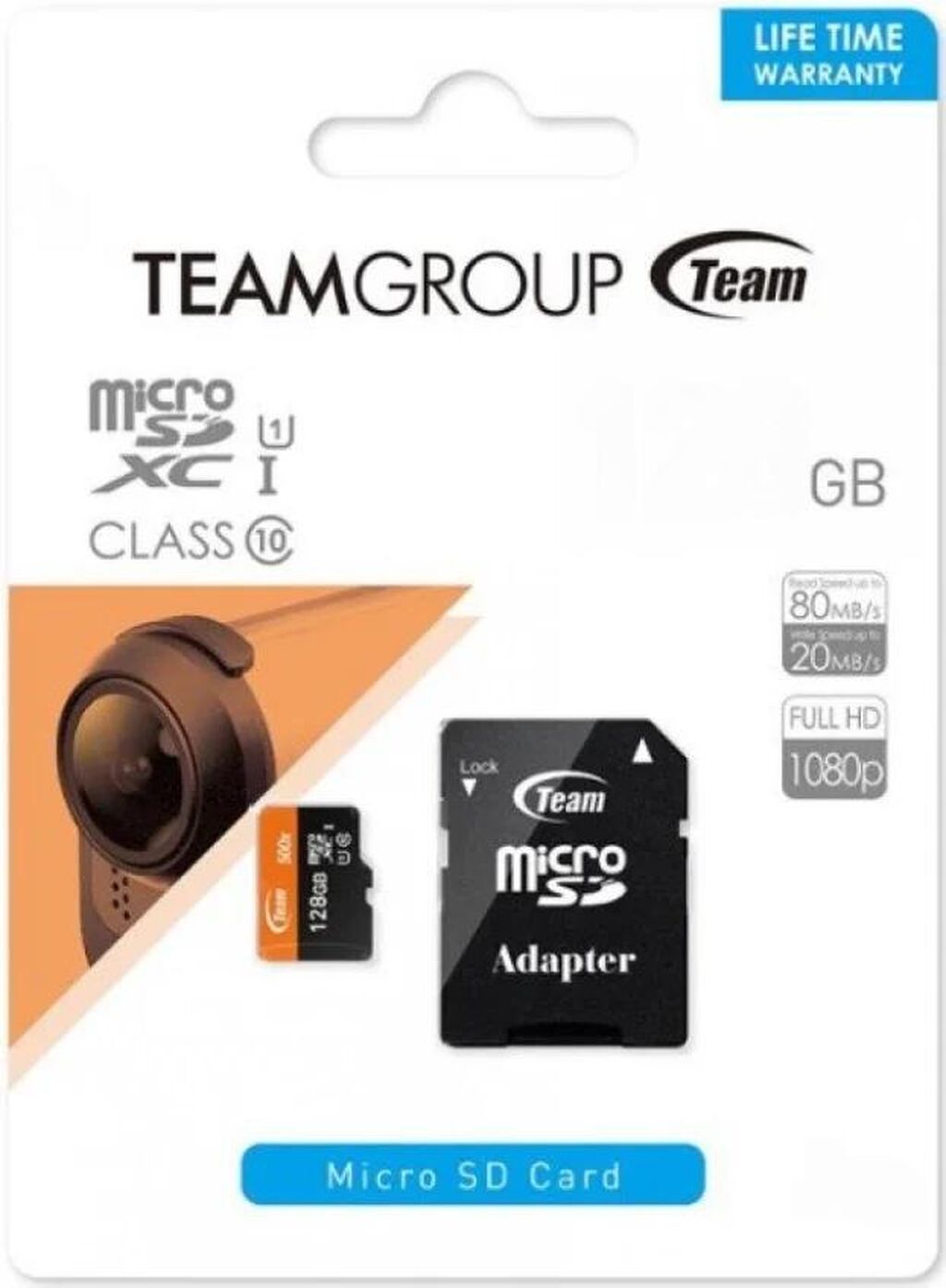 TEAMGROUP microSDXC memorijska kartica sa SD adapterom - Kapacitet
