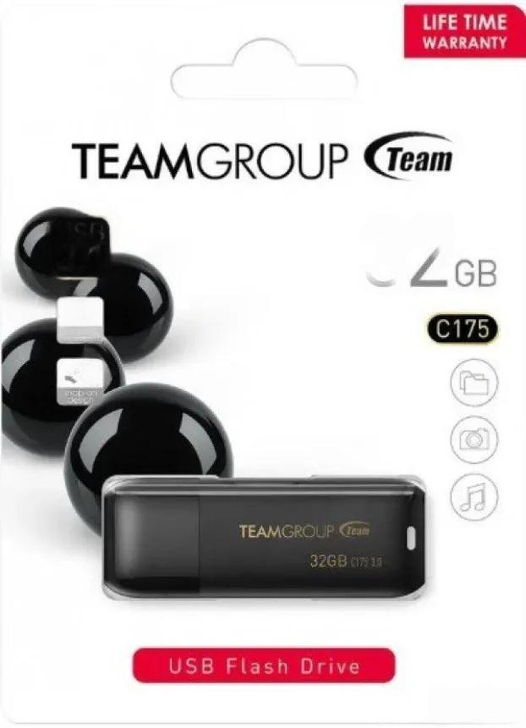 TEAMGROUP C175 USB Flash Drive – 32 GB - Kapacitet: 32 GB -