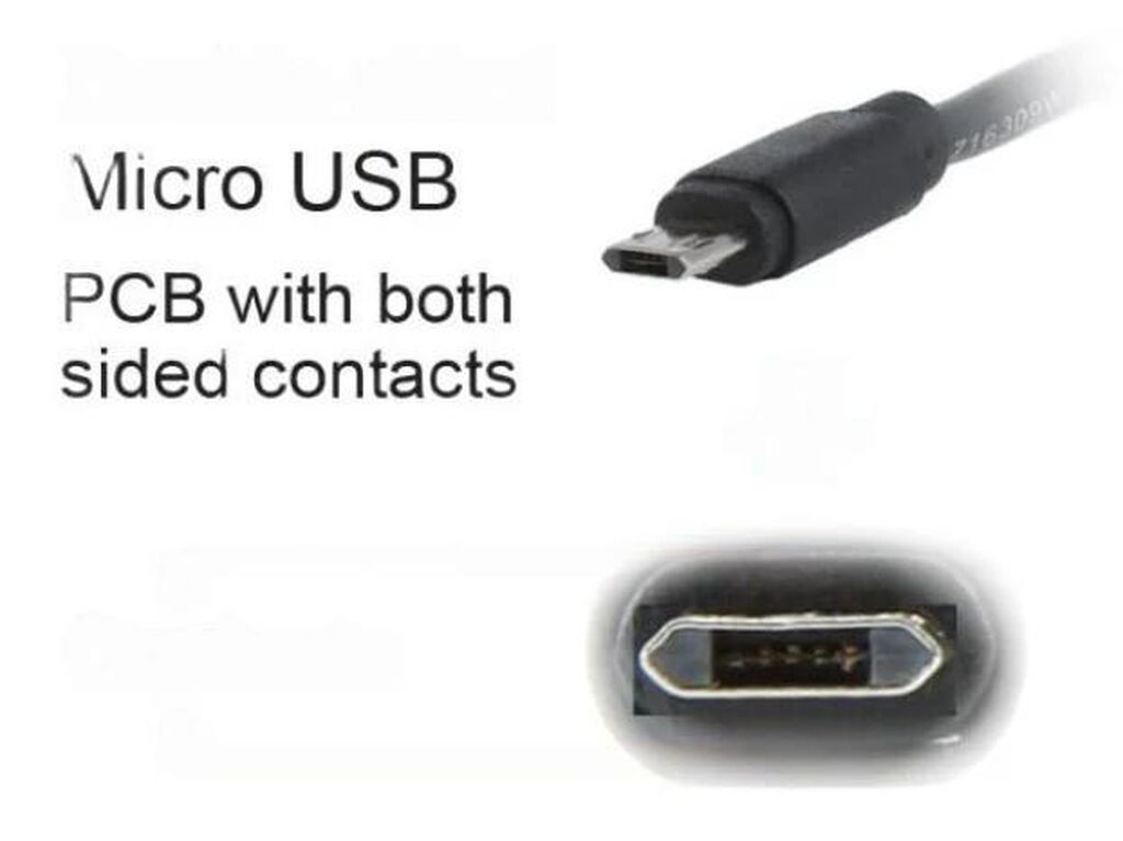 Dvosmerni Micro-USB kabl Cablexpert – 1,8 m - Konektor: Micro-USB sa
