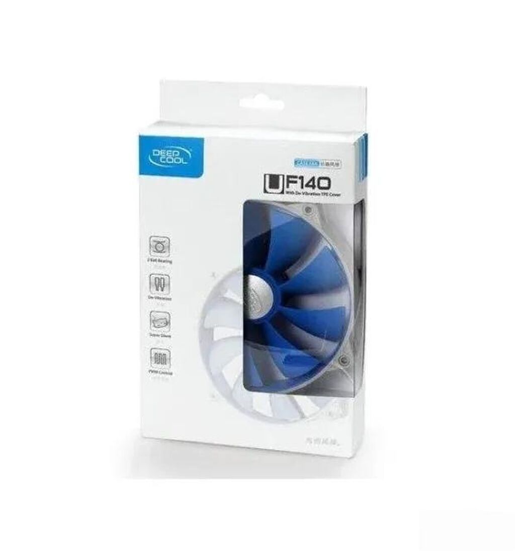 Deepcool UF140 – 140 mm ventilator za kućište/hladnjak - Prečnik: 140