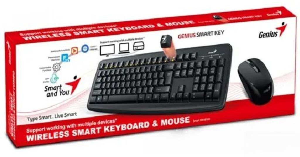 Genius Wireless Smart Keyboard & Mouse – bežični set tastature i