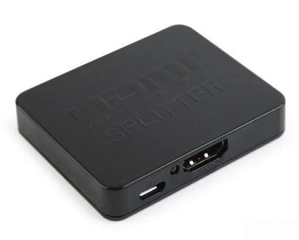 HDMI splitter 1x2 – razdvojnik signala Opis: - Uređaj za istovremeno