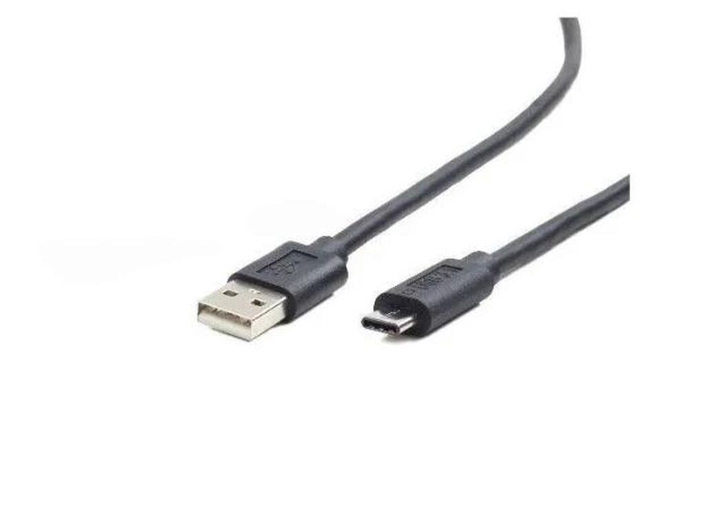 USB kabl USB-A na USB-C - Priključci: USB 2.0 Type‑A (muški) na USB