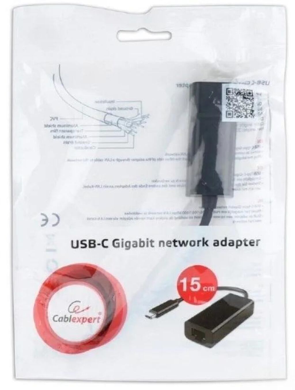 USB-C Gigabit mrežni adapter (Cablexpert) - Namena: povezivanje
