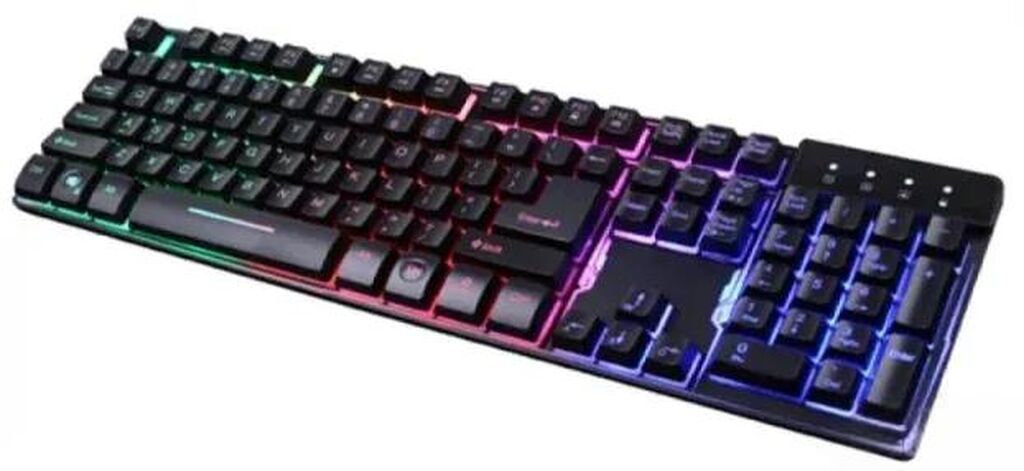 RGB mehanička/semimehanička tastatura pune veličine sa numeričkim