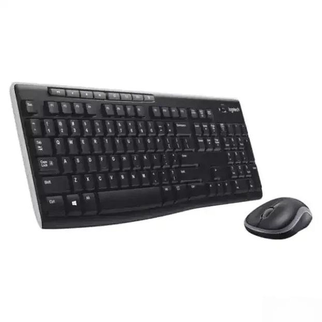 Logitech bežični set tastature i miša - Puni layout tastature sa