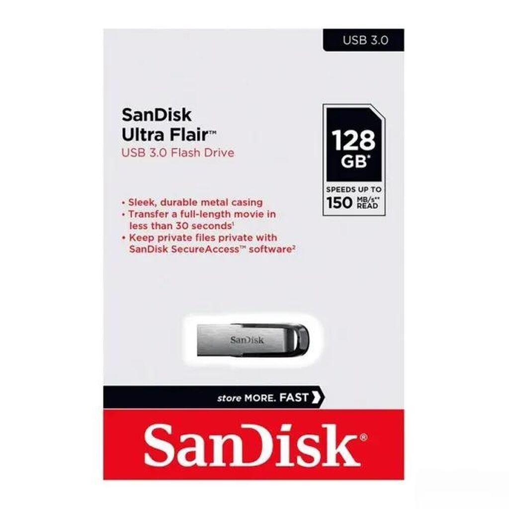 SanDisk Ultra Flair USB 3.0 flash memorija – 128 GB - Brzina čitanja