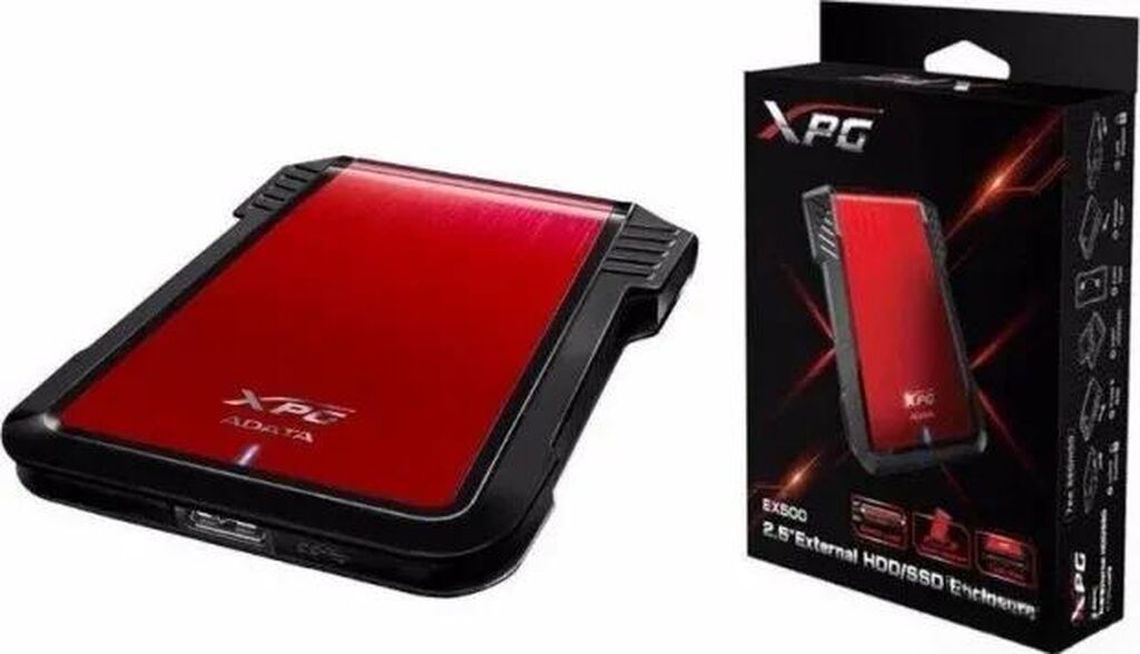 ADATA XPG EX500 – eksterno kućište za 2.5" HDD/SSD - Tip: kućište za