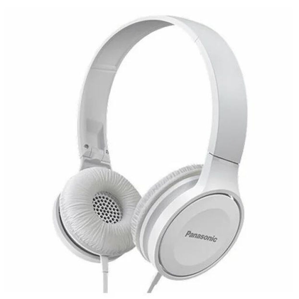 Panasonic žičane on-ear slušalice – bele - Zatvoreni on-ear dizajn sa