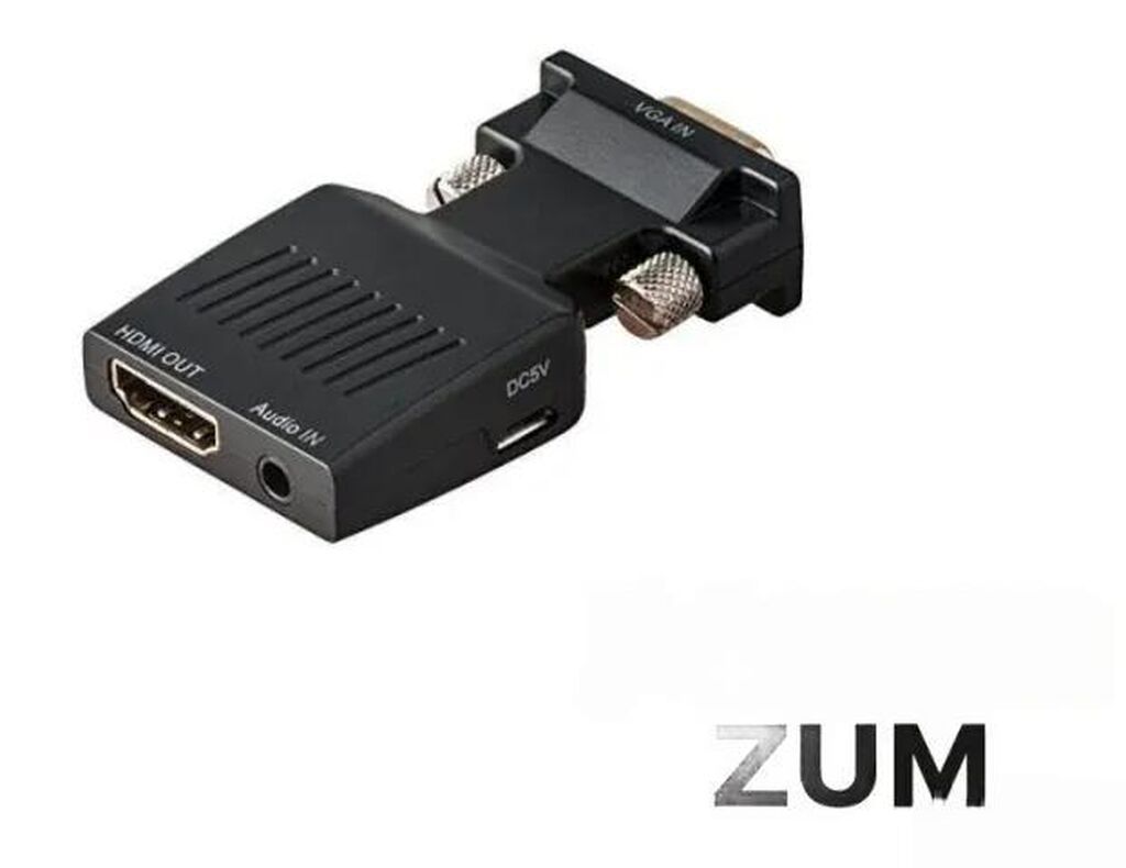 VGA na HDMI konverter sa audio ulazom Opis: - Aktivni adapter